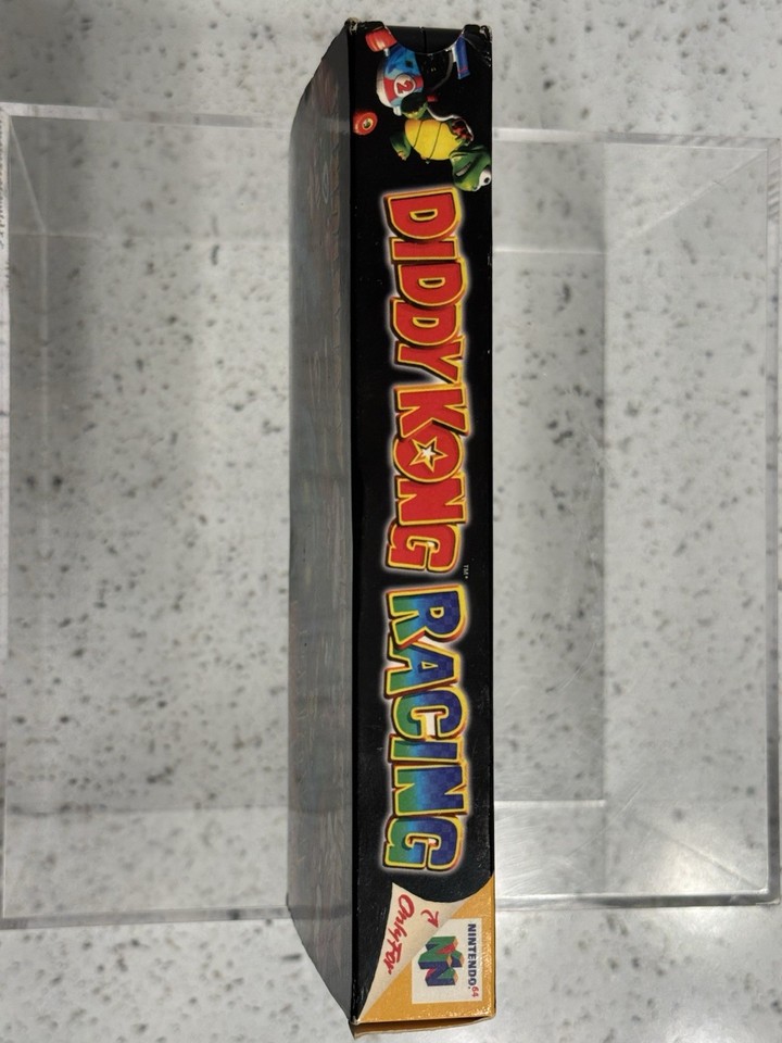 Nintendo Diddy Kong Racing N64 Promotional VHS Promo 1997 NES Donkey ...
