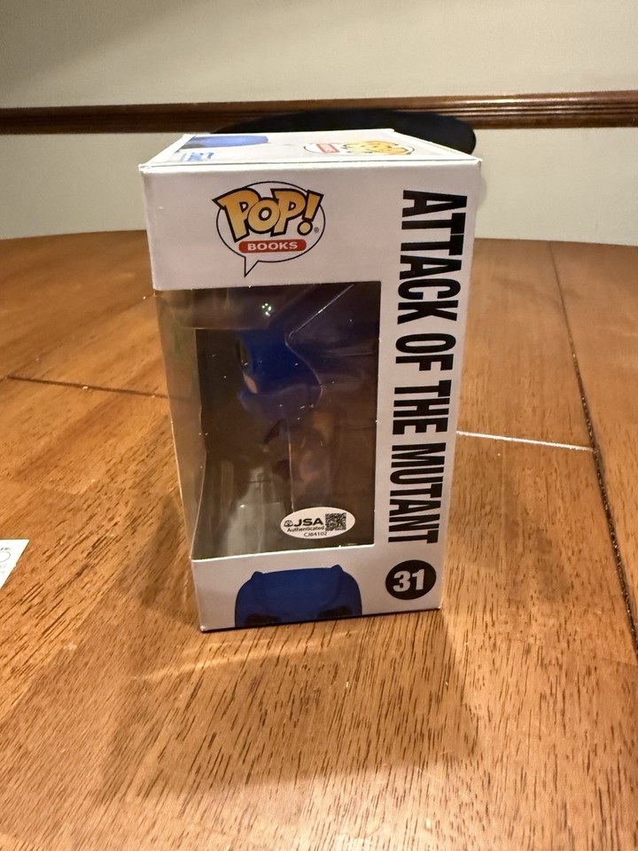 TIM JACOBUS SIGNED ATTACK OF THE MUTANT POP FUNKO GOOSEBUMPS JSA COA ...