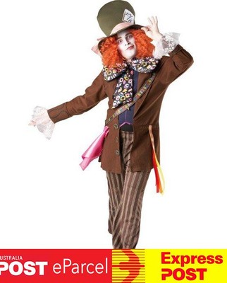 Johnny Deep Deluxe Mad Hatter Mens Costume | eBay Australia