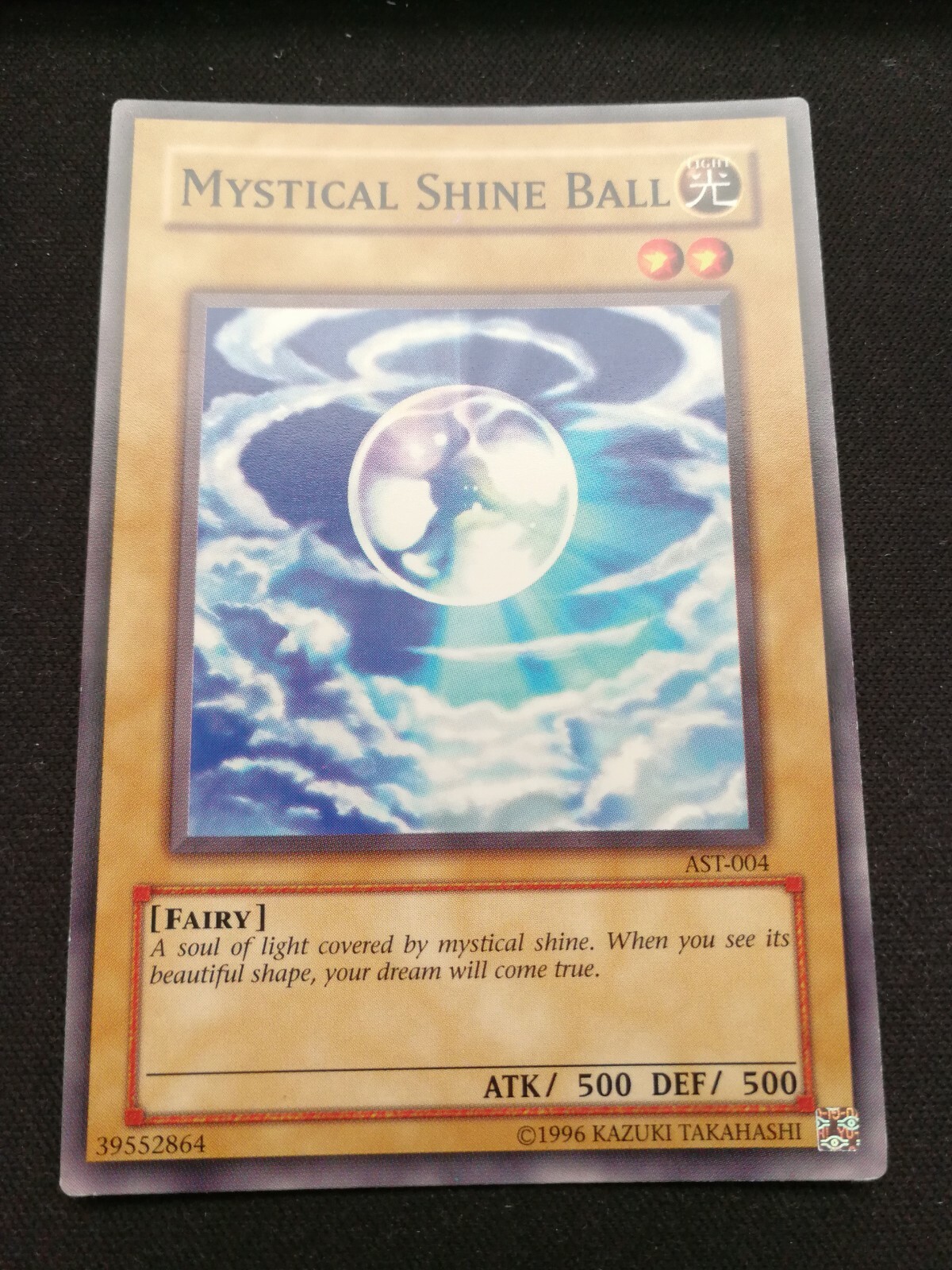 Yu-Gi-Oh! Mystical Shine Ball AST-004 Common Unlimited Moderately ...