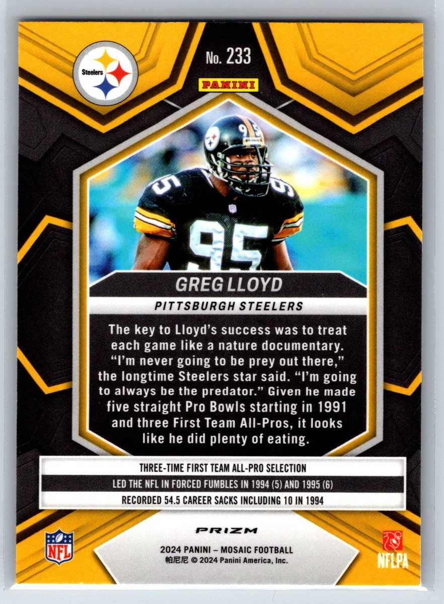 Greg Lloyd Quotes