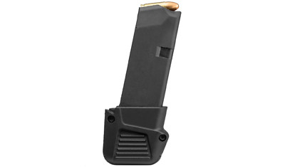 Glock G43-9mm 6 round Magazine with Fab Defense 43-10 +4 Mag Extension ...