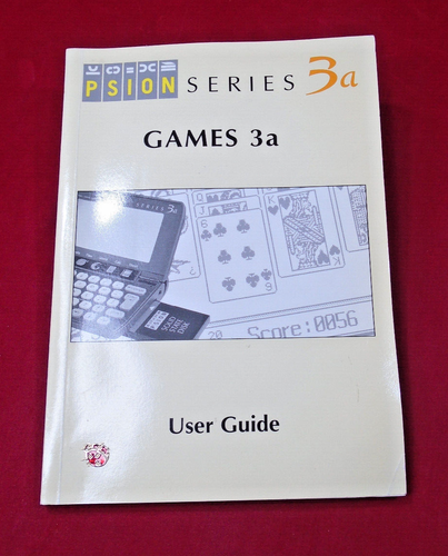 Psion Games 3a User Guide | eBay