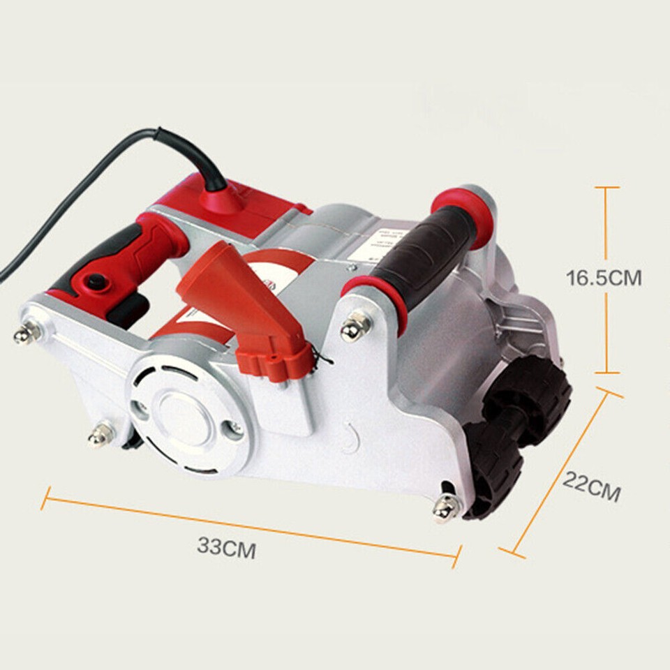 Electric Wall Chaser Wall Groove Cutting Machine 1600r/min Wall ...