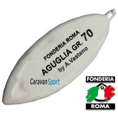 Piombo Da Pesca Aguglia Plastificato Fonderia Roma Surfcasting Glow