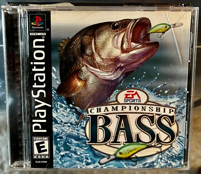 Championship Bass (Sony PlayStation 1, 2000) 14633140996| eBay