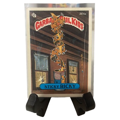 1987 Topps Garbage Pail Kids Original Series 9 #364a Sticky Ricky ...