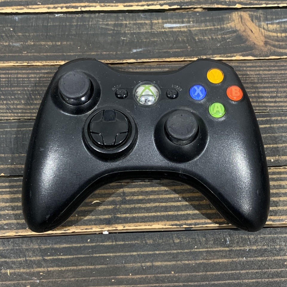 XBOX 360 Slim Model 1439 250GB Black Console With Controller & Power ...