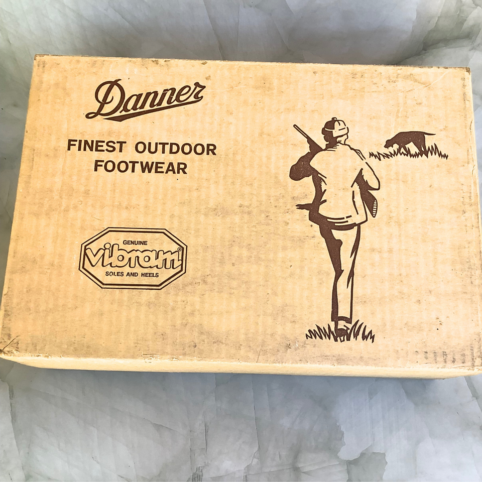 Vintage DANNER Hiking Boots Original Box Made in USA Size 10.5 Rare ...