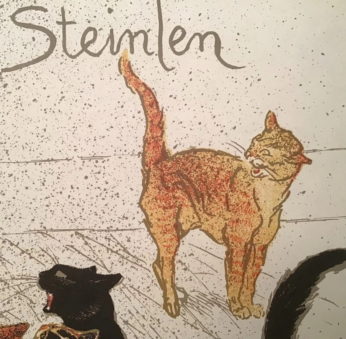 Des Chats Steinlen Poster