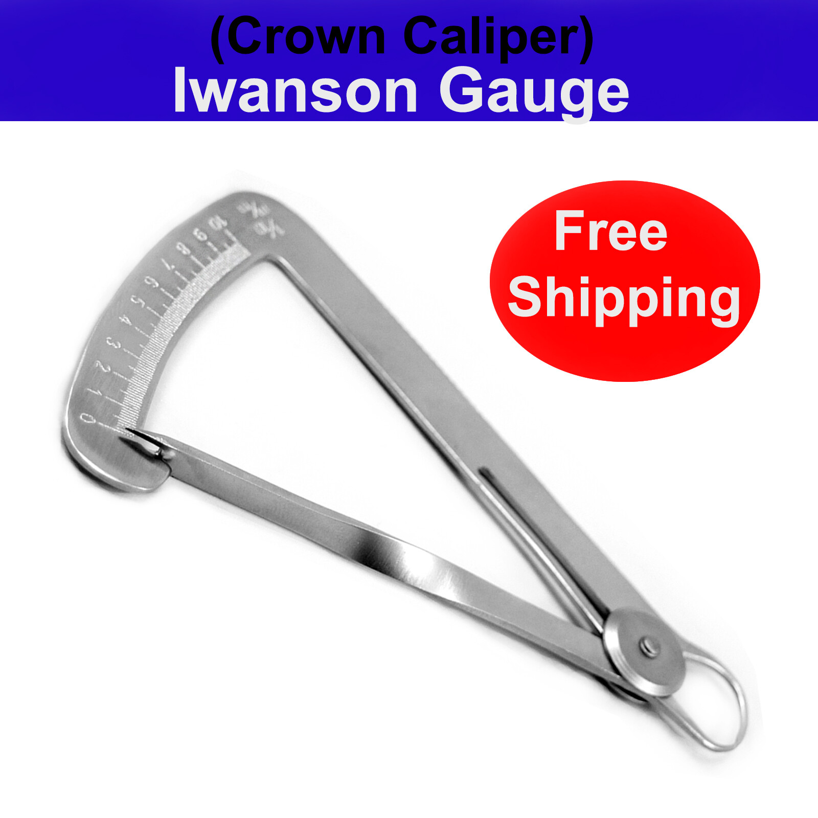 Orthodontics Iwanson Gauge Crown Like Dental Lab Thickness Measuring ...