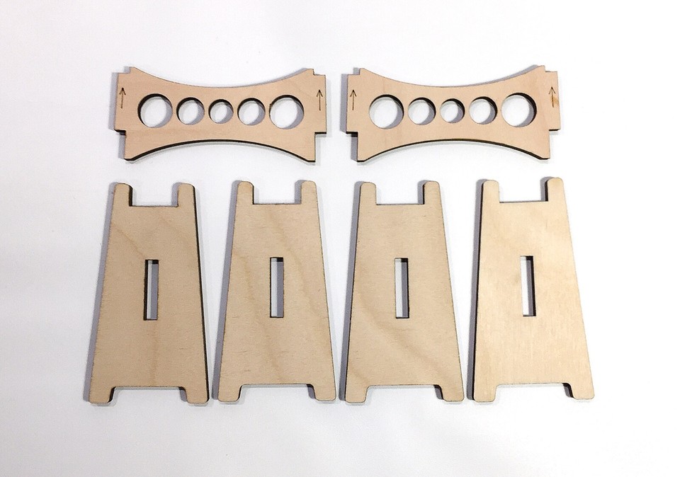Tamiya Clodbuster Super Clod Buster Bullhead Tire Saver Wood Display ...