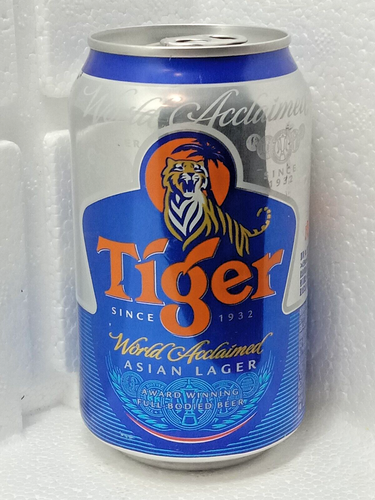 Empty Beer Can TIGER 330 ml. China 2020 Top Open! | eBay