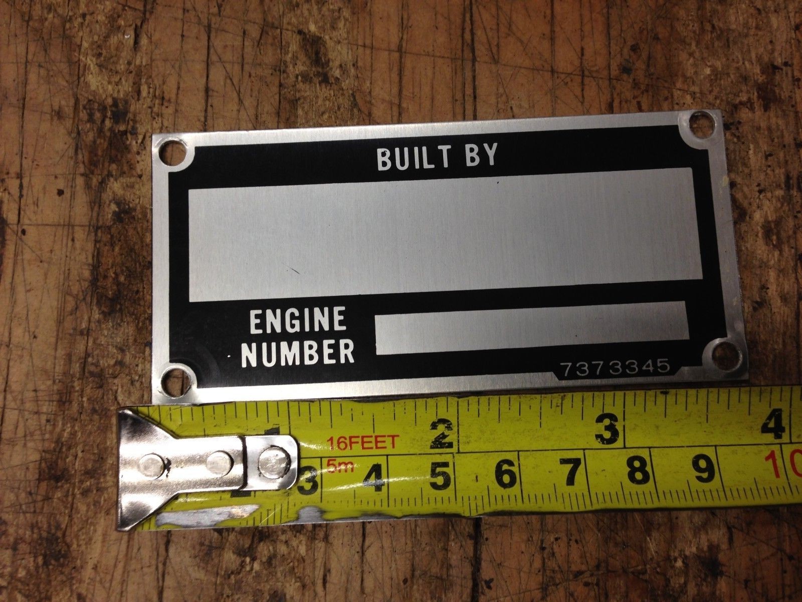 For Jeep Dodge Military Engine Rebuild Plate NOS | eBay