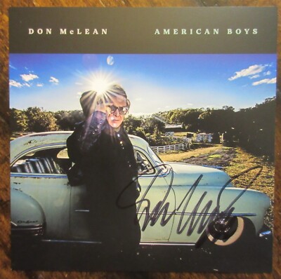 Don McLean Signed CD Promo Card with CD - Beckett BAS | eBay