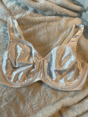 VINTAGE Playtex Secrets Body Language White Stretch Floral UW Bra USA ...