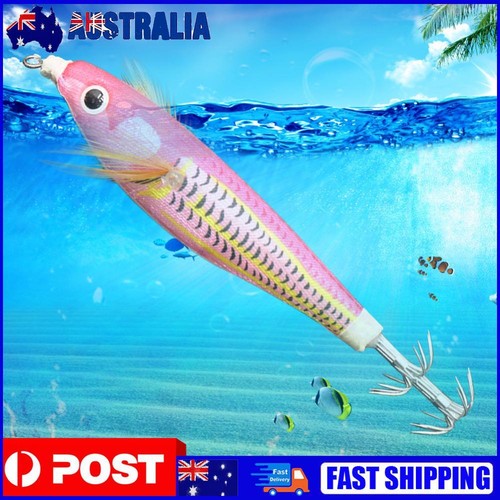 10cm/10g Fish Hook Bait Luminous Artificial Baits for Sea Fishing (Pink ...