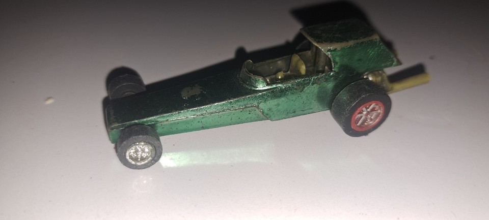 Zee Dyna Wheels Die Cast Green Metallic Rat Rod Drag Mod Hot Rod Race ...