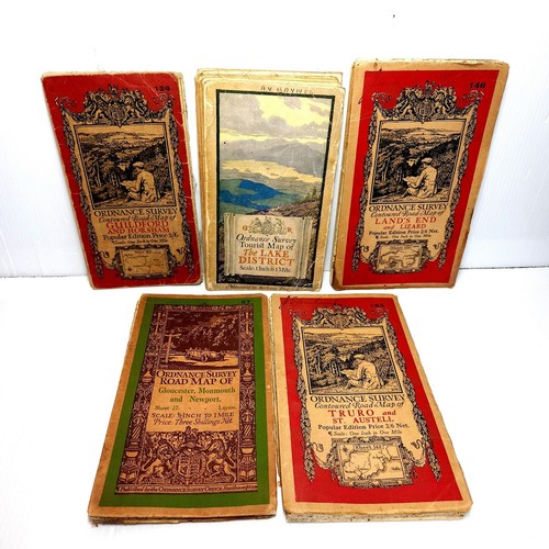 5x Vintage 1920s & 1930s Ordnance Survey Maps of Great Britain | eBay ...
