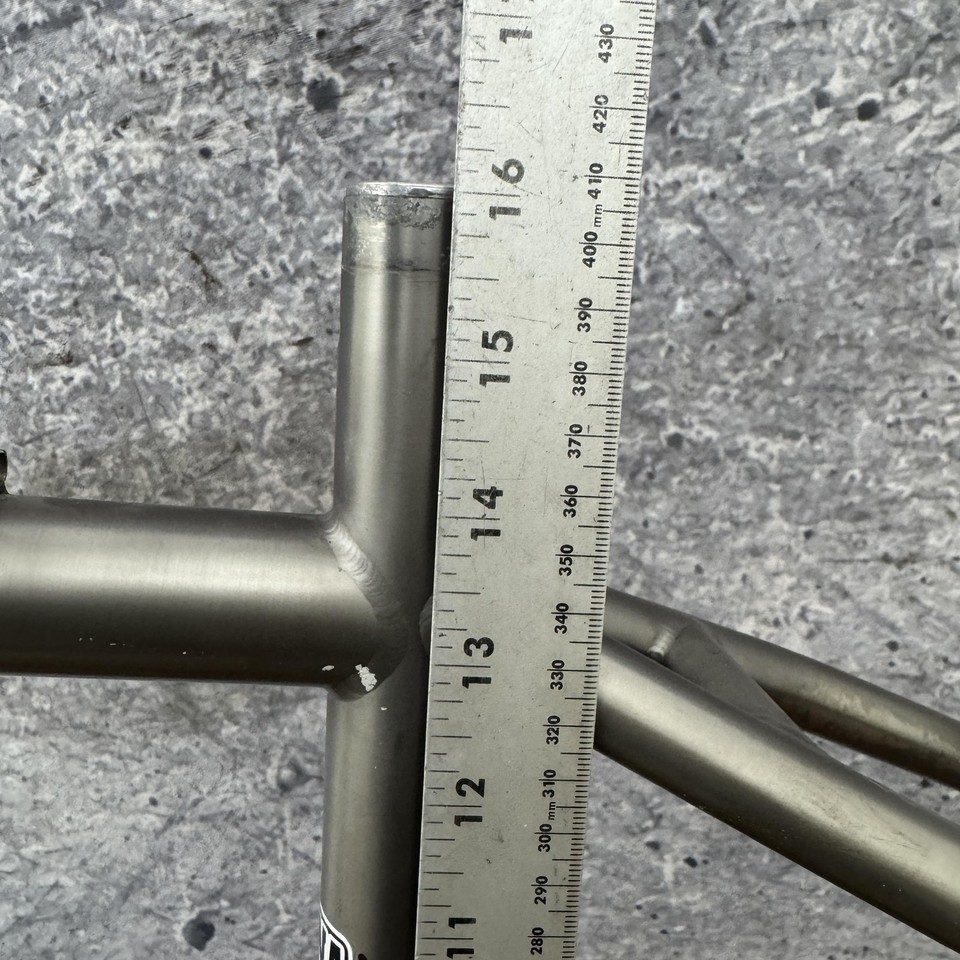 Vintage Kona Hei Hei Titanium MTB Frame 16 USA Hardtail 26 135 3-2.5 ...
