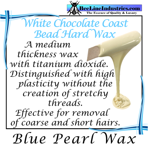 Blue Pearl Wax White Chocolate Coast Hard Bead Wax (Stripless) Small ...