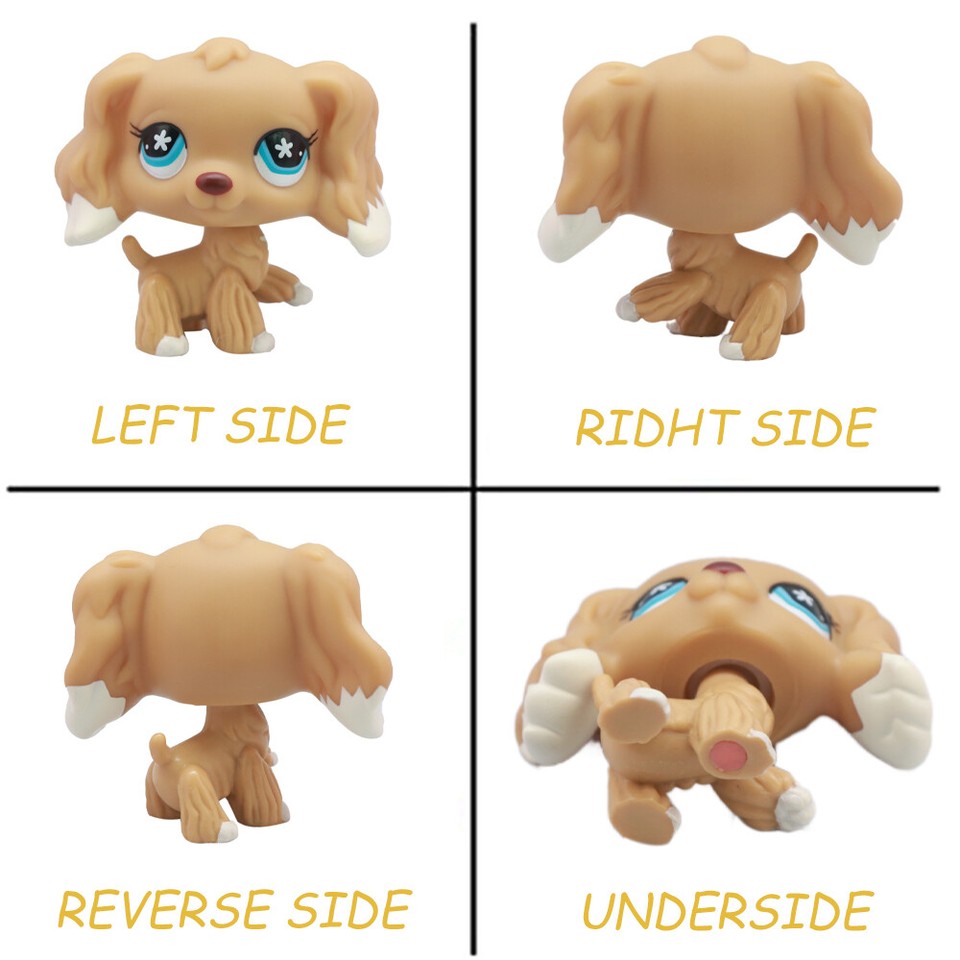 4x lps Cocker Spaniel Set 156 672 716 748 Cute lps Toys Kids Girl Gift ...