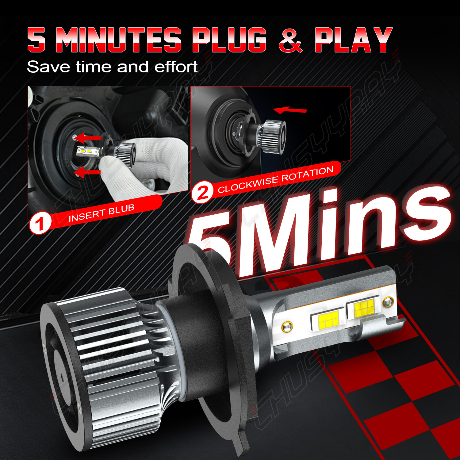 fit Chevy II Nova 1969 1970 1971 1972 1973 1974 1975 1976 1977 LED ...