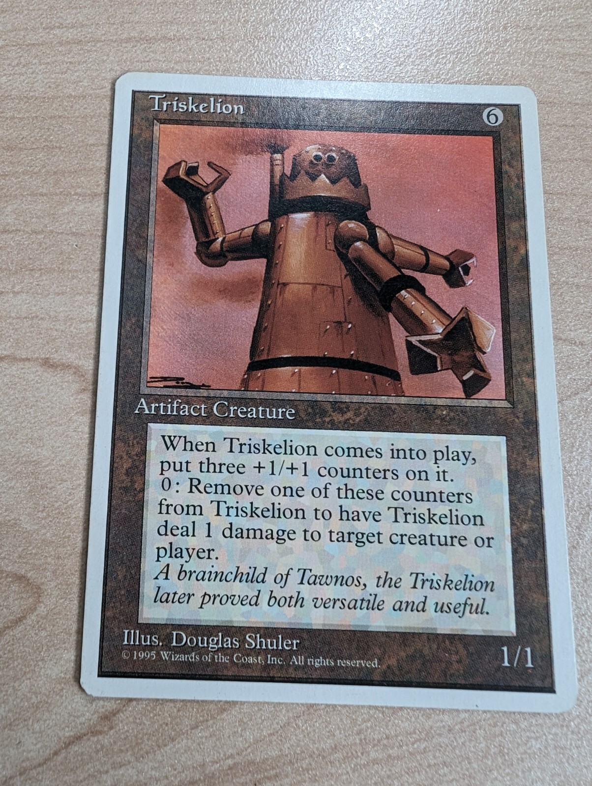 Triskelion 4th Edition LP Artifact Rare MAGIC THE GATHERING MTG CARD | eBay