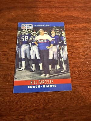1990 Pro Set #232 Bill Parcells | eBay