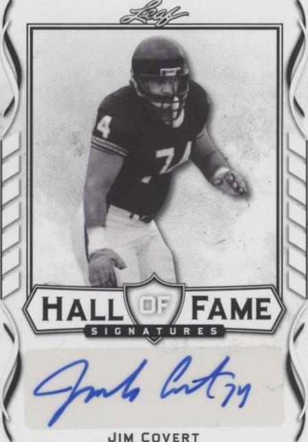 2021 Leaf Signature - Hall of Fame Autographs Jimbo Covert #HOF-JC1 (AU ...