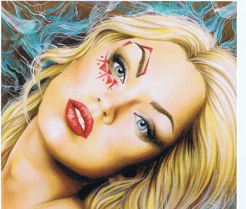 SALEM'S DAUGHTER,NATALI SANDERS FINE ART PRINT SIGNED 11"x17" THE ...