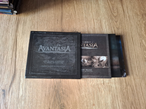 COFFRET DOUBLE CD SYMPHONIC PROG METAL TOBIAS SAMMET'S AVANTASIA "THE ...