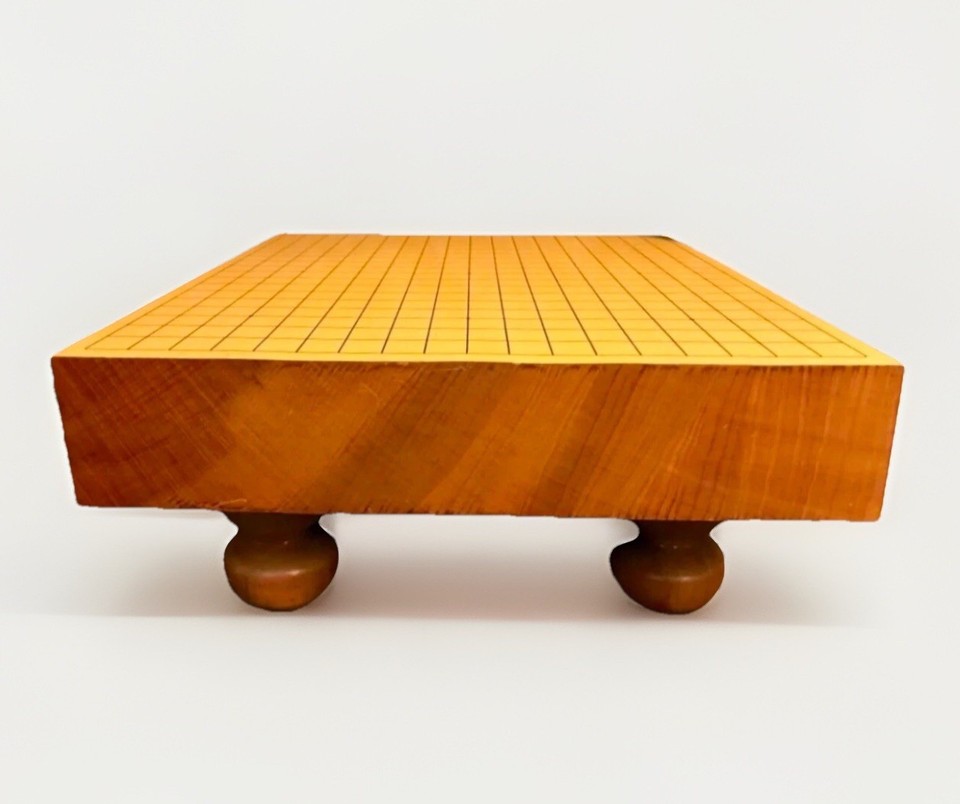 1970s Carved Wood Baduk Go Game Board Goban Go-Ishi Stones Korea | eBay