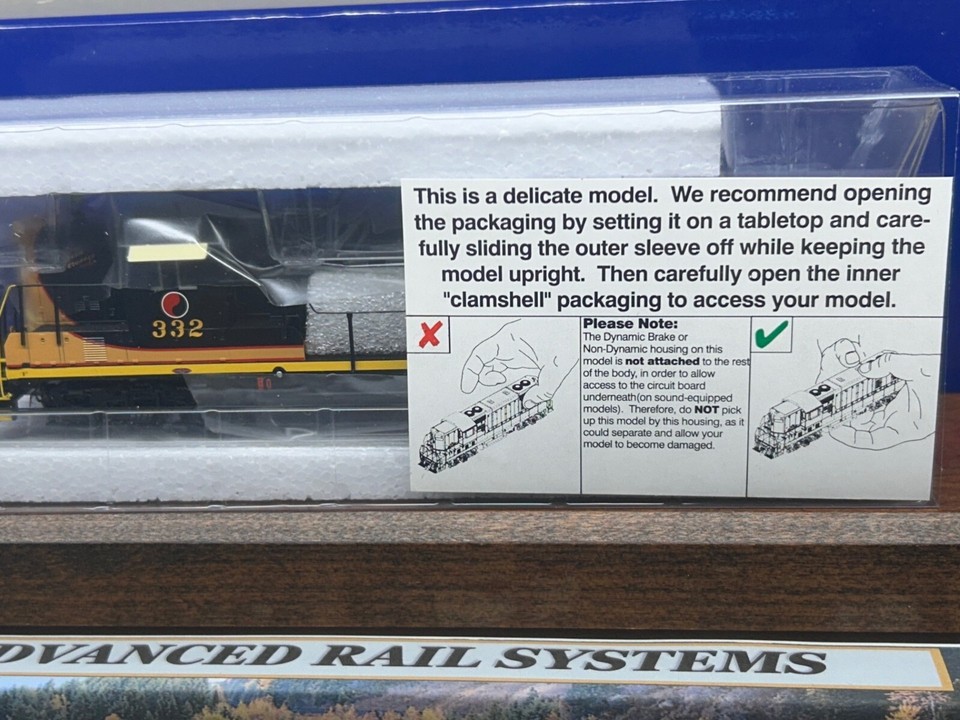 NORTHERN PACIFIC GP9 LOCO- DCC/TSUNAMI SOUND HO Scale -"GENESIS" NEW ...