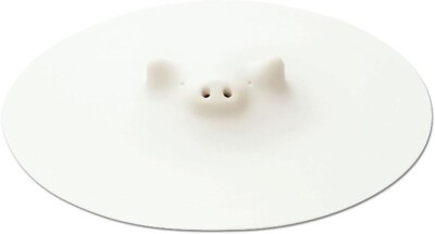 Marna Zoos Pig's Drop Lid White 21.5cm K-900 | eBay