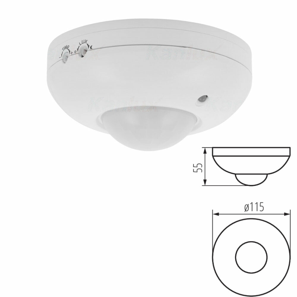 Ceiling Mount Occupancy Sensor Range | Shelly Lighting