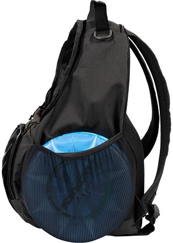 Disc Golf Bag Frisbee Backpack Black Outdoor Deluxe Starter Kit Holds ...