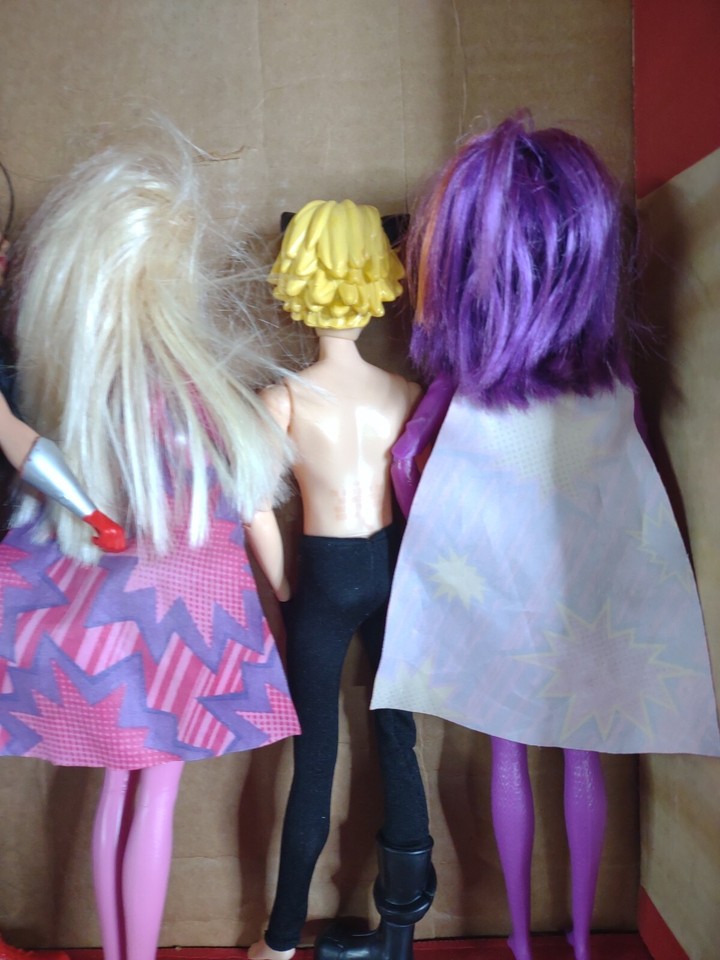 Barbie Super Hero DC Zag Heroez Princess Power Doll Lot Of 4 12" & 11 ...