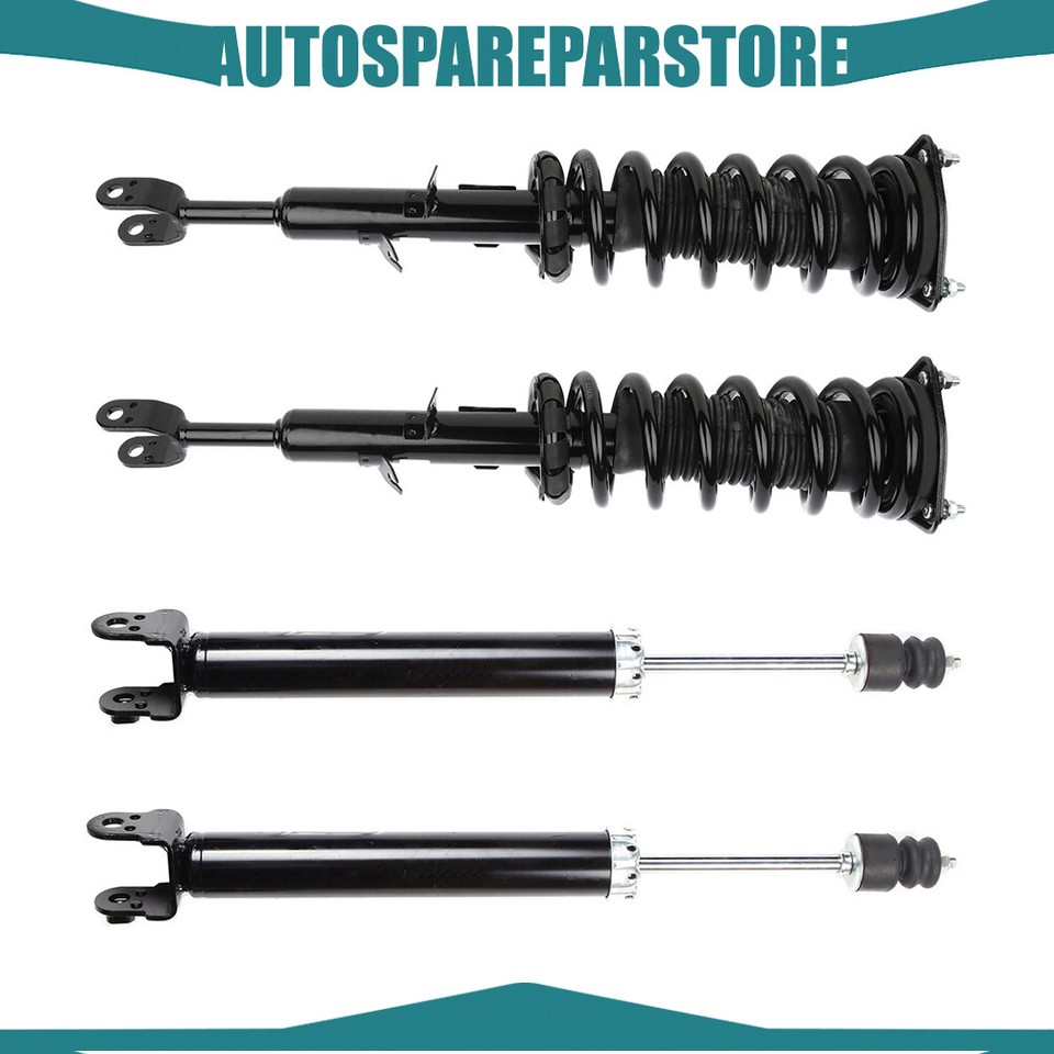 For 2003-2007 Infiniti G35 Front Rear Complete Shocks Struts w/ Coil ...