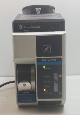GE Datex Ohmeda Tec 6 Desflurane Vaporizer | eBay