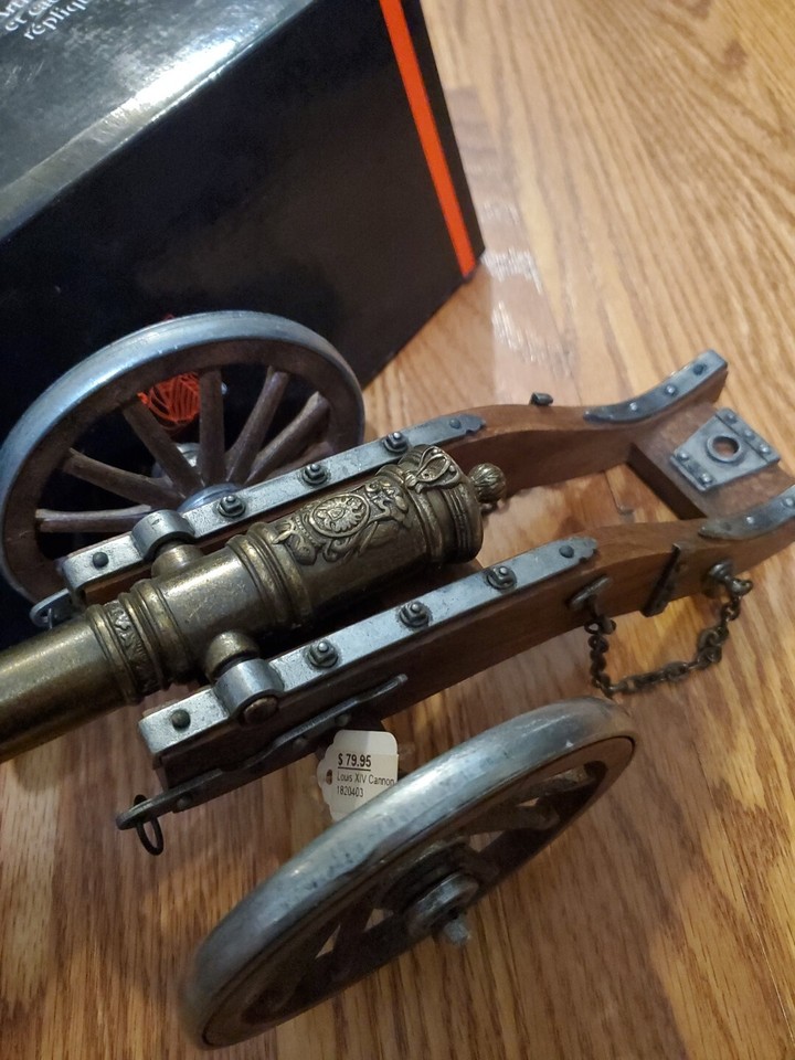 VINTAGE DENIX 18th Century Louis XIV Cannon Assembled | eBay