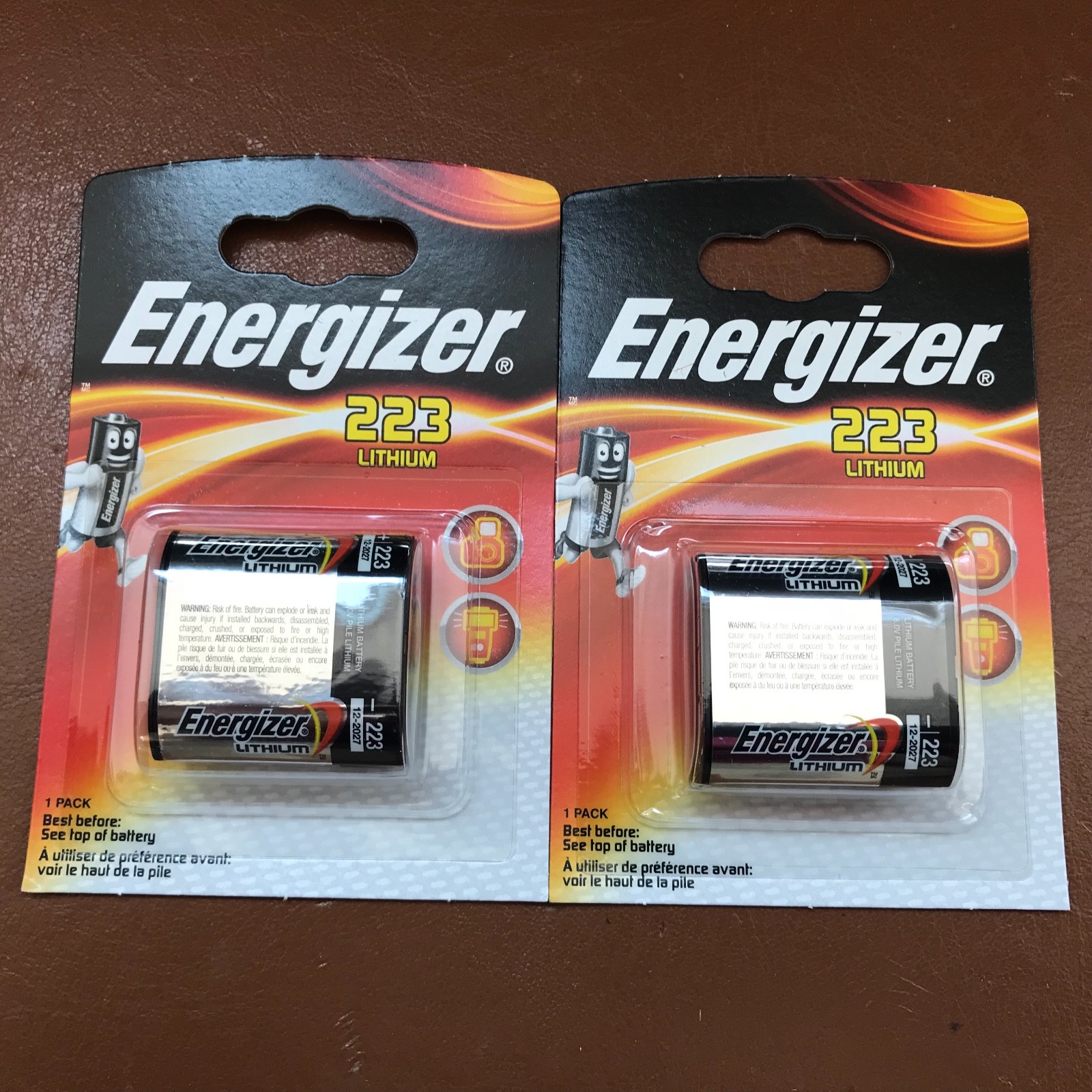 NEW Energizer 223 6V Lithium Photo Battery CR223 DL223 LONGEST EXPIRY ...