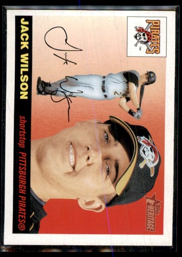 2004 TOPPS HERITAGE JACK WILSON PITTSBURGH PIRATES #346 | eBay