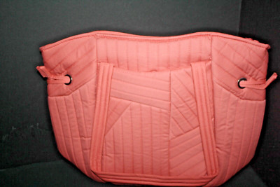 Vera Bradley TERRA COTTA ROSE Cotton Glenna Satchel Purse nwt exact | eBay
