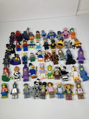 Huge Lego Mini Figure Lot 50 Rare Figs Marvel, CMF RARE HTF | eBay
