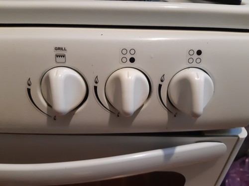 4 Ring Stove Stickers Hob Cooker Top Decals Markings With Gas Flame ...