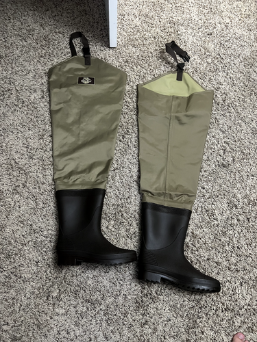 Mens White River Three Forks Lug Sole Hip Waders, size 7 | eBay