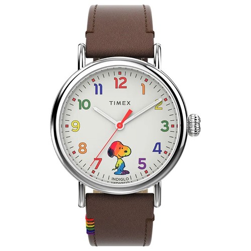 Timex Standard Peanuts Snoopy Love Colorful Special Edition 40mm Watch ...