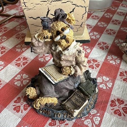 Boyds Bears "Meg O' Bytes Lap Dancin'" #227759 21st Cent Laptop Dancing ...