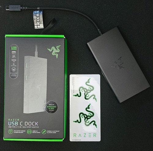 Razer USB-C Dock 11-in-1 Multiport Adapter (Black) | eBay
